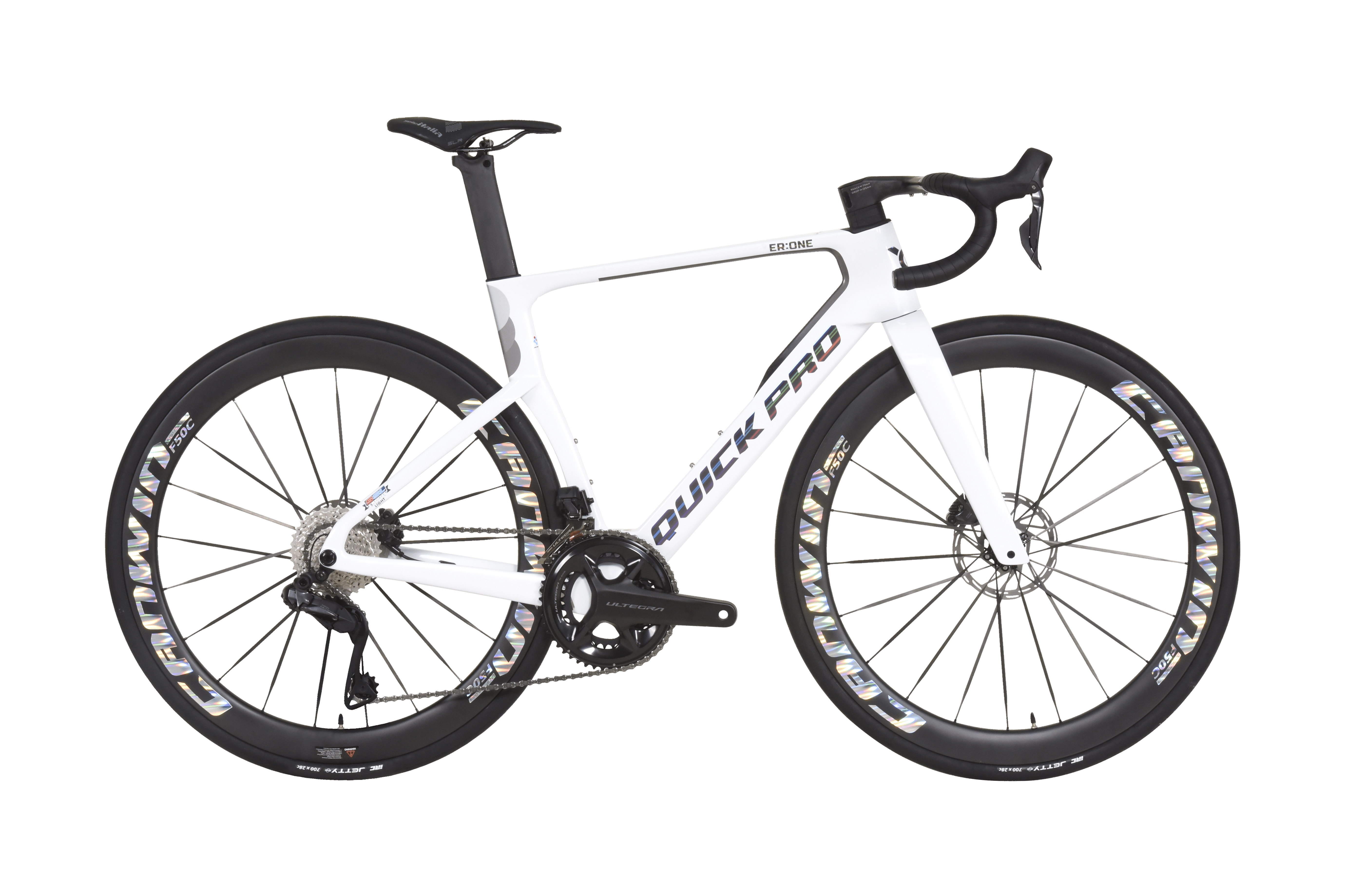 Vélo route QUICK PRO ER:ONE F50C Shimano Ultegra Di2